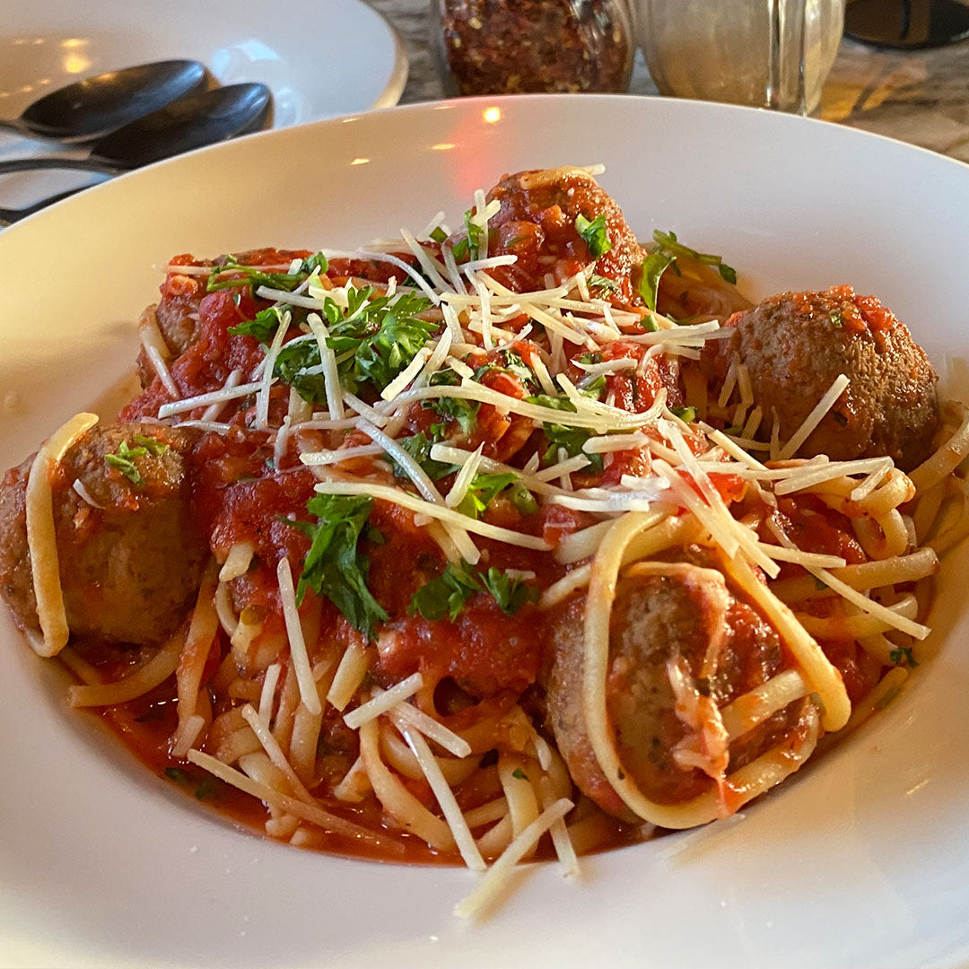 Pasta with Meatballs – Arpeggio BYOB